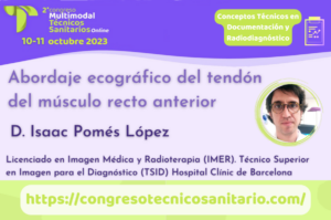D. Isaac Pomés López 2º Congreso Multimodal Técnicos Sanitario