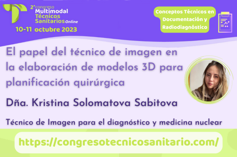 Kristina Solomatova Sabitova - 2º Congreso Técnicos Sanitarios
